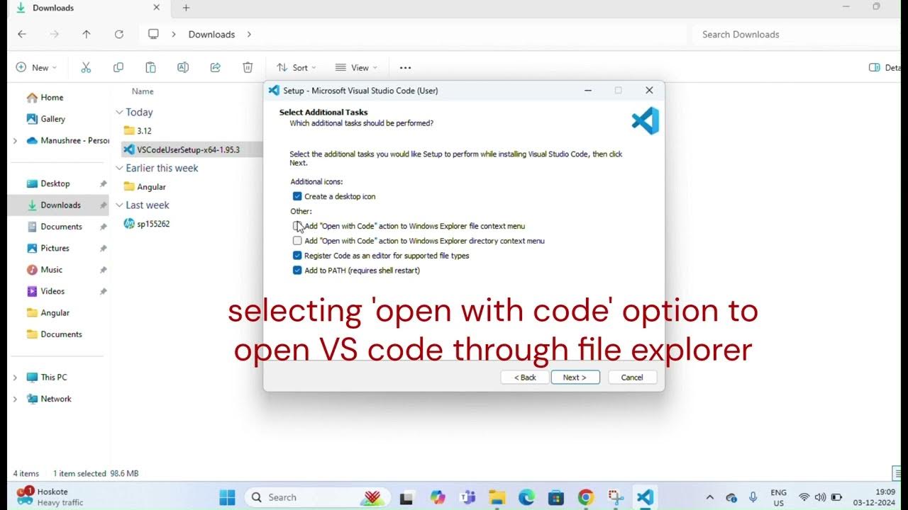 VS code installation - windows 11 - YouTube