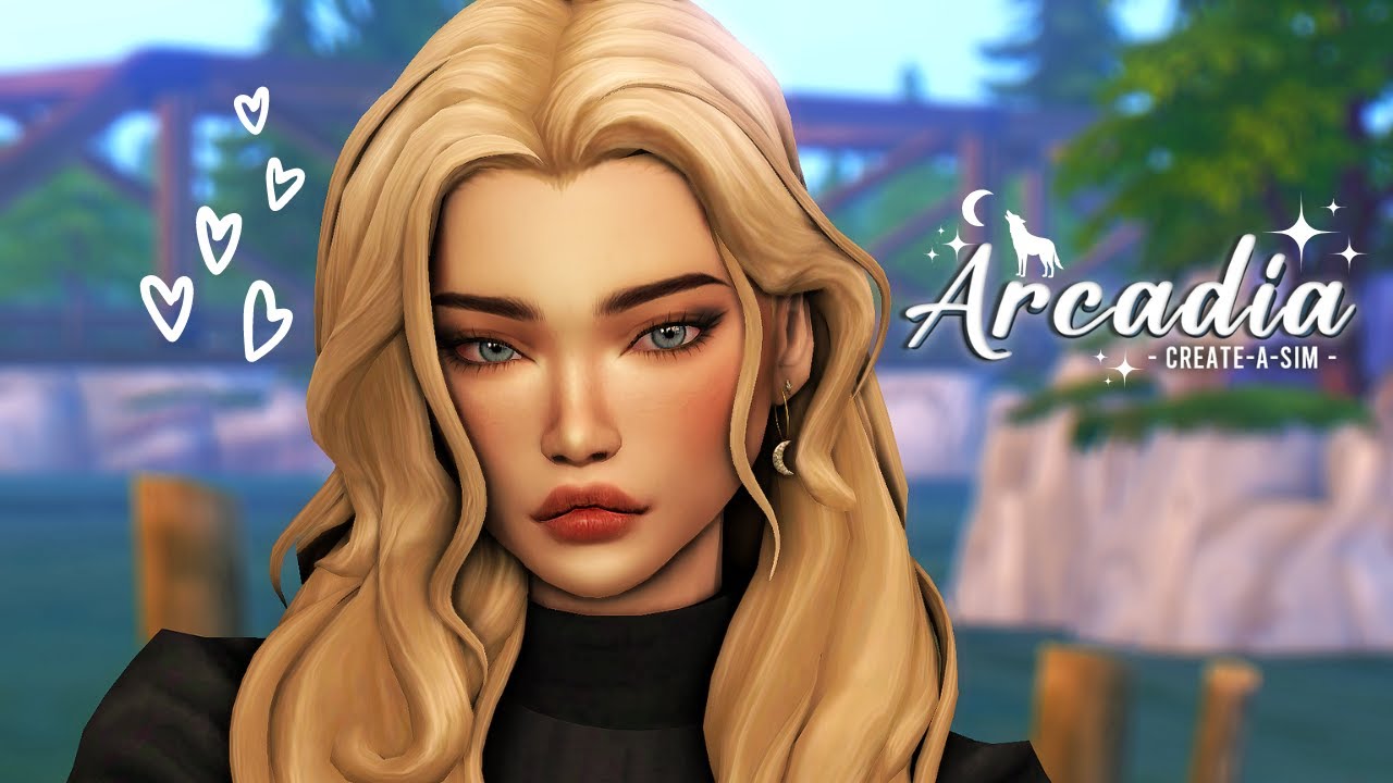 🐺🌙 creating a werewolf pack leader in the sims 4 w/ cc links!! 🐺 ...