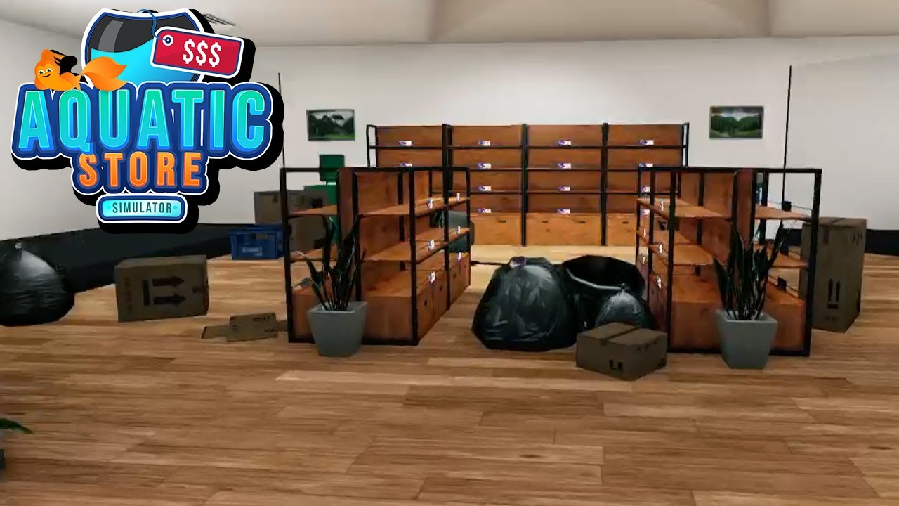 Новая территория и уровень - Aquatic Store Simulator #8 Прохождение ...