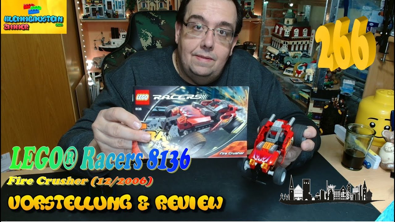 LEGO Racers, 8136, Fire Crusher, Aufbau, Review, Deutsch ...