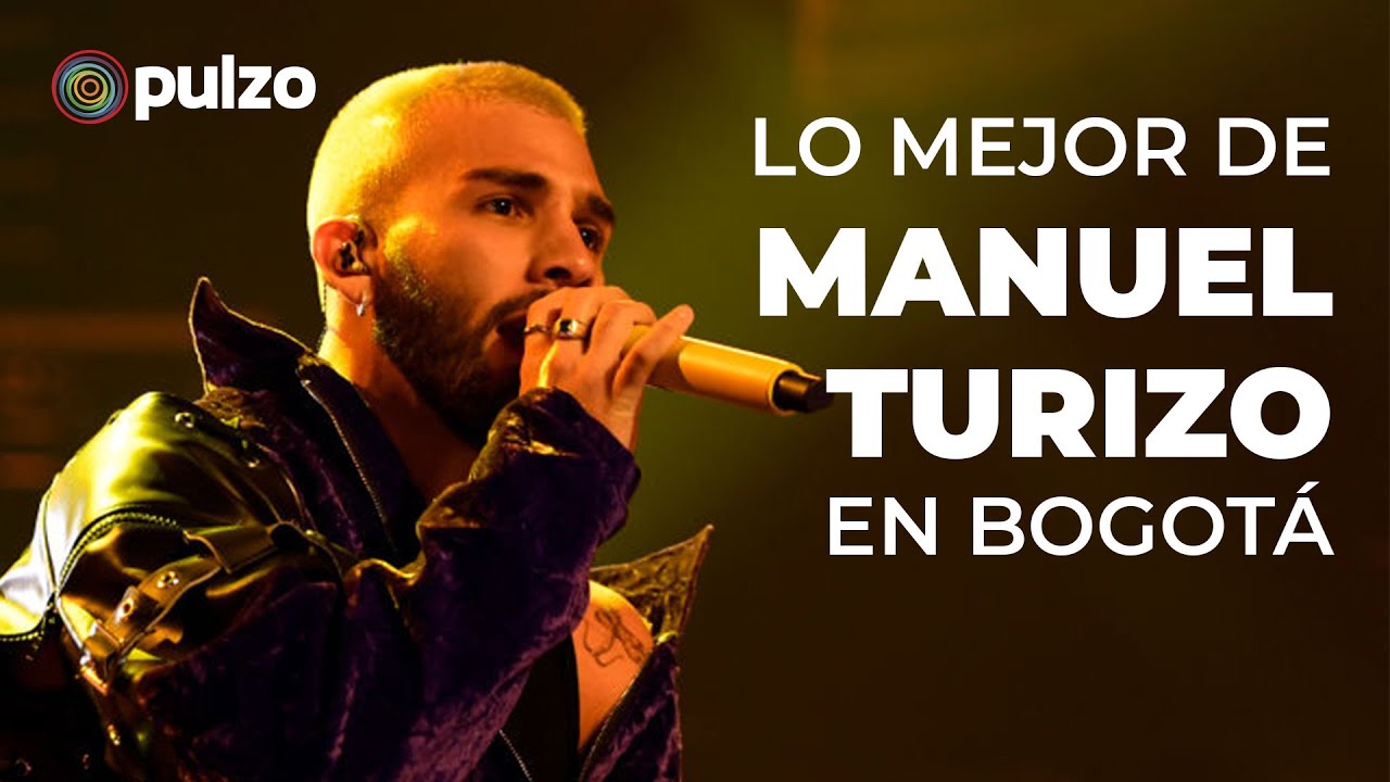 Manuel Turizo en Bogotá: los mejores momentos de su concierto | Pulzo ...