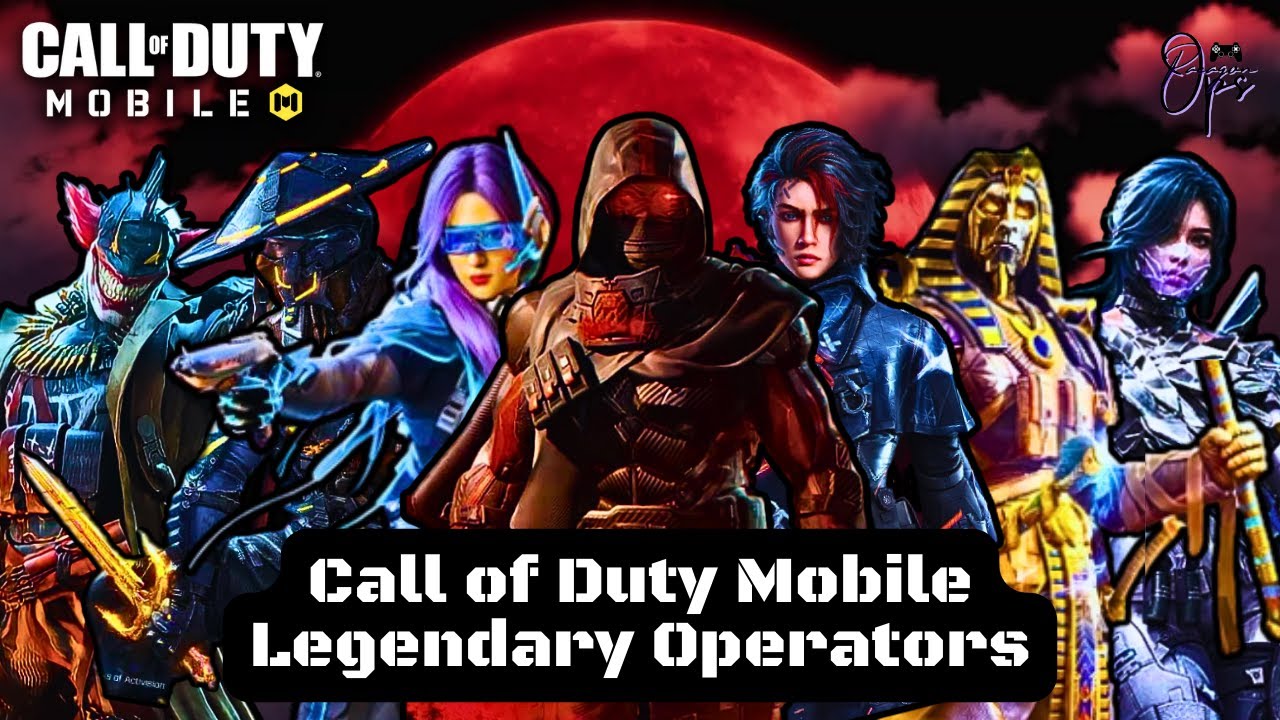 Call of Duty Mobile Legendary Operators ~ The First Legendary Operator ...