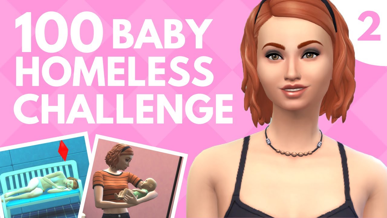 MYSTERY BABY?! // The Sims 4: 100 Baby Homeless Challenge #2 - YouTube