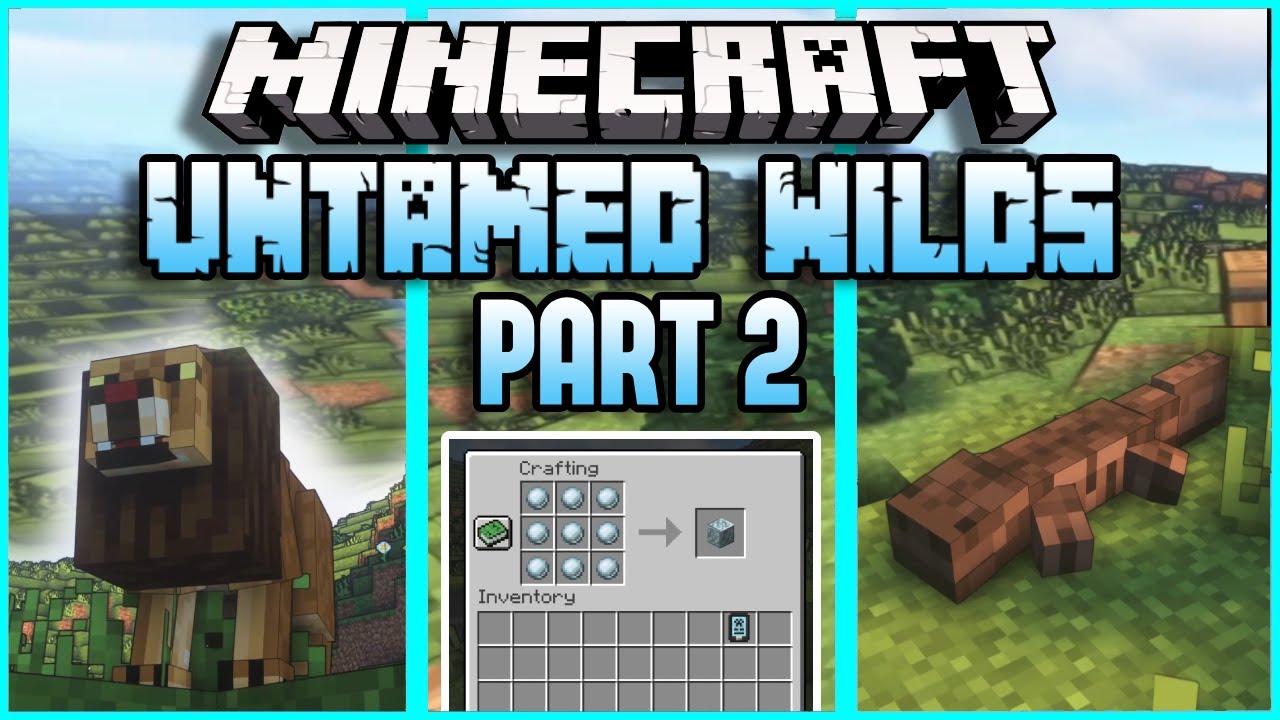 Minecraft 1.18.2 mod Untamed wilds part 2 Extra features about each ...