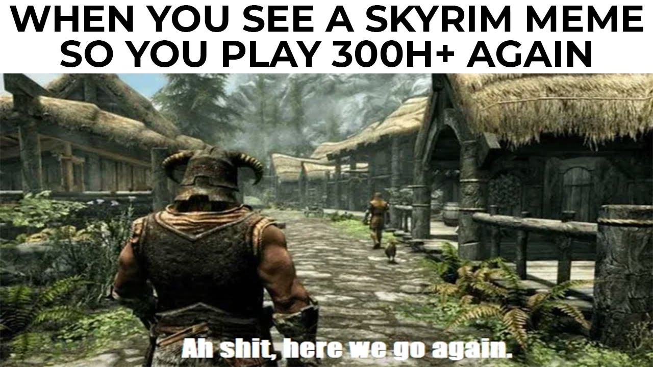 SKYRIM MEMES 4 - YouTube