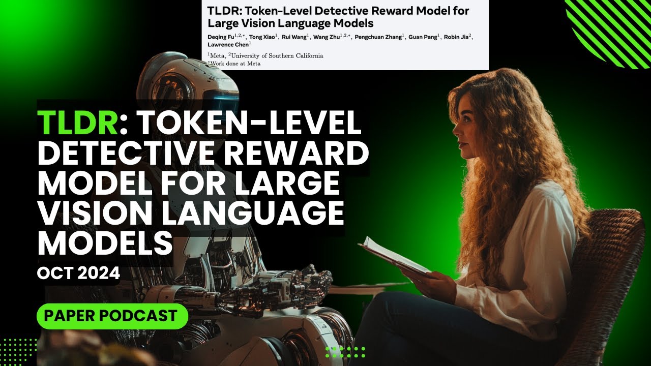 TLDR: Token-Level Detective Reward Model for Large Vision Language ...