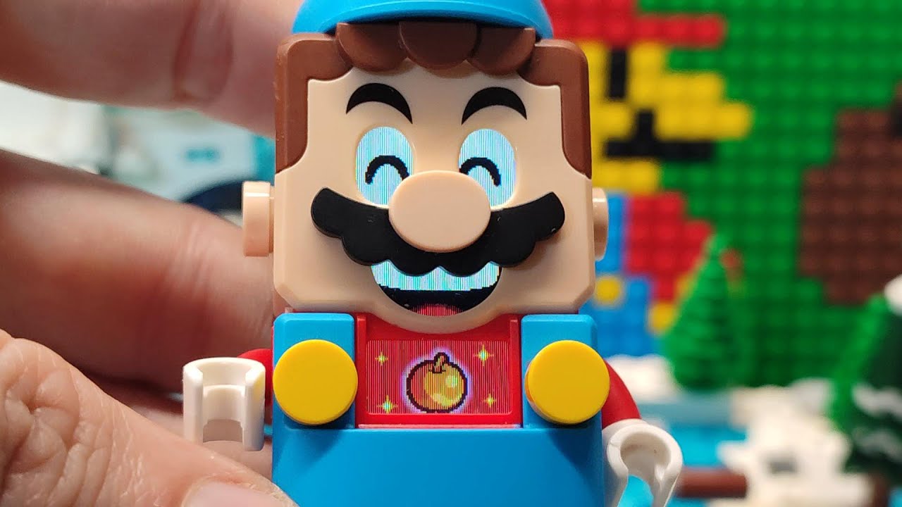 LEGO Super Mario Golden Secret New Action Brick! - YouTube