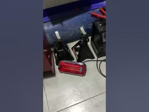 Динамический поворотник для прицепа WAS 1124 - YouTube