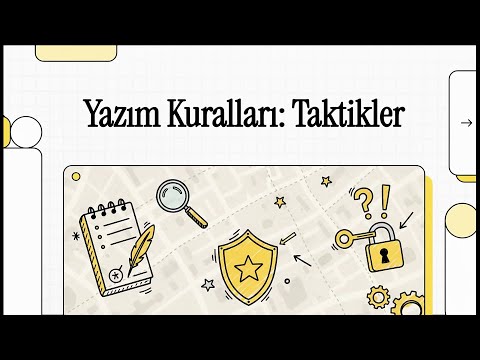 8.Sınıf Yazım Kuralları Konu Anlatımı