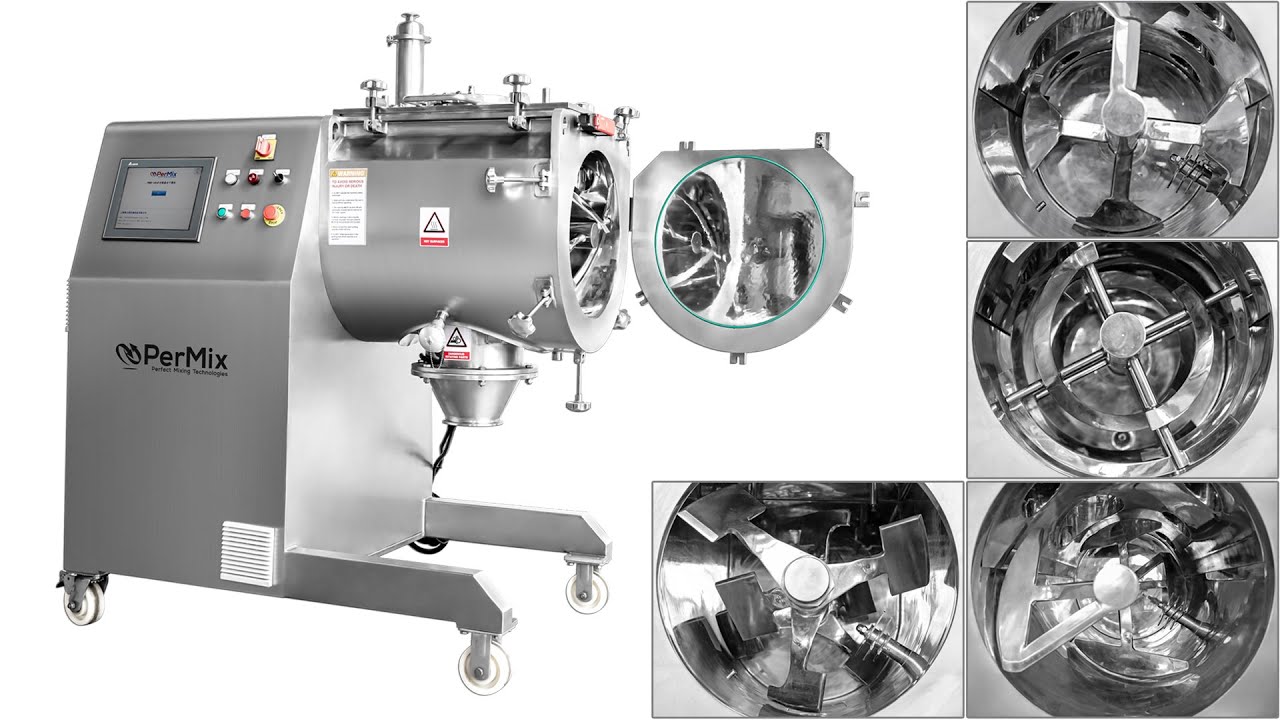Industrial Mixers and Mixing Equipment - PerMix PHMD-100 "4 in 1" type ...