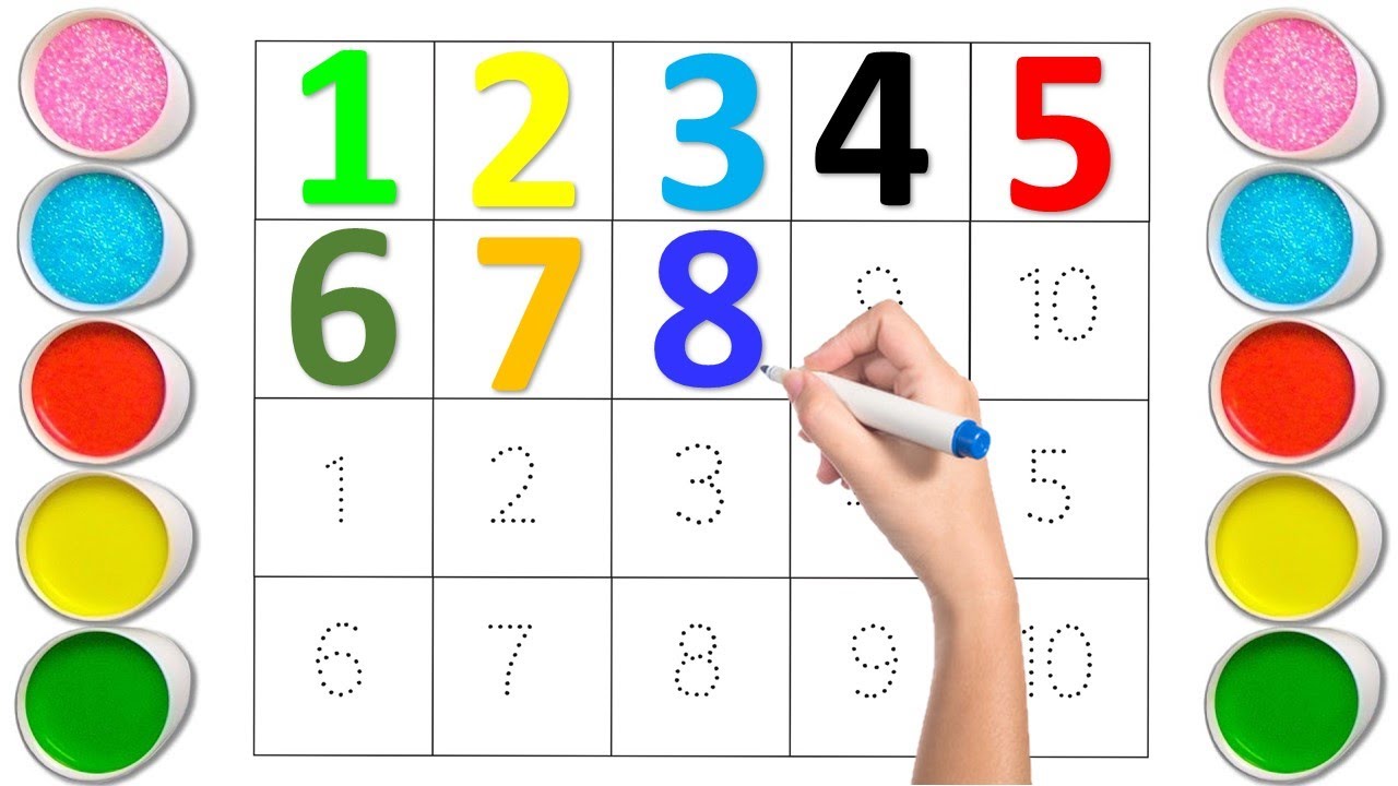 1 to 100 || learn to count || learn numbers || one two three || numbers ...