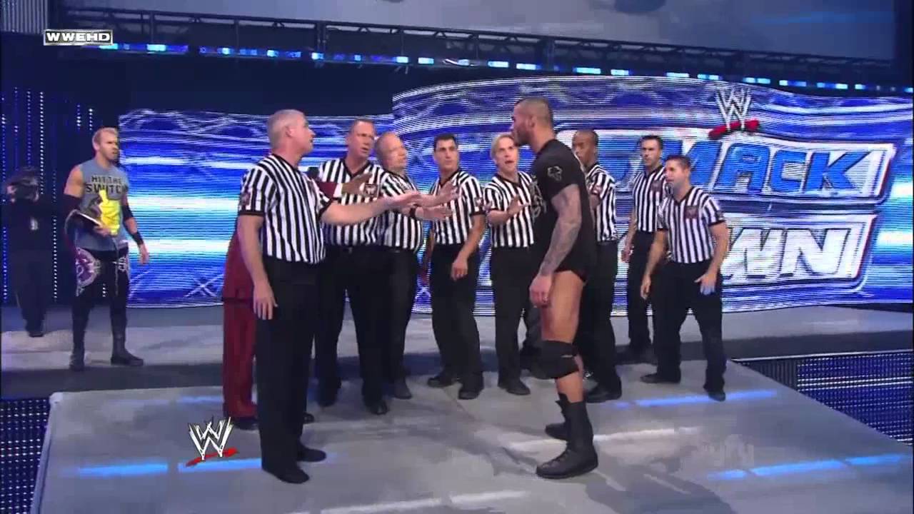 Keep your eye on WWE Camera Man behind Christian throughout the video ...