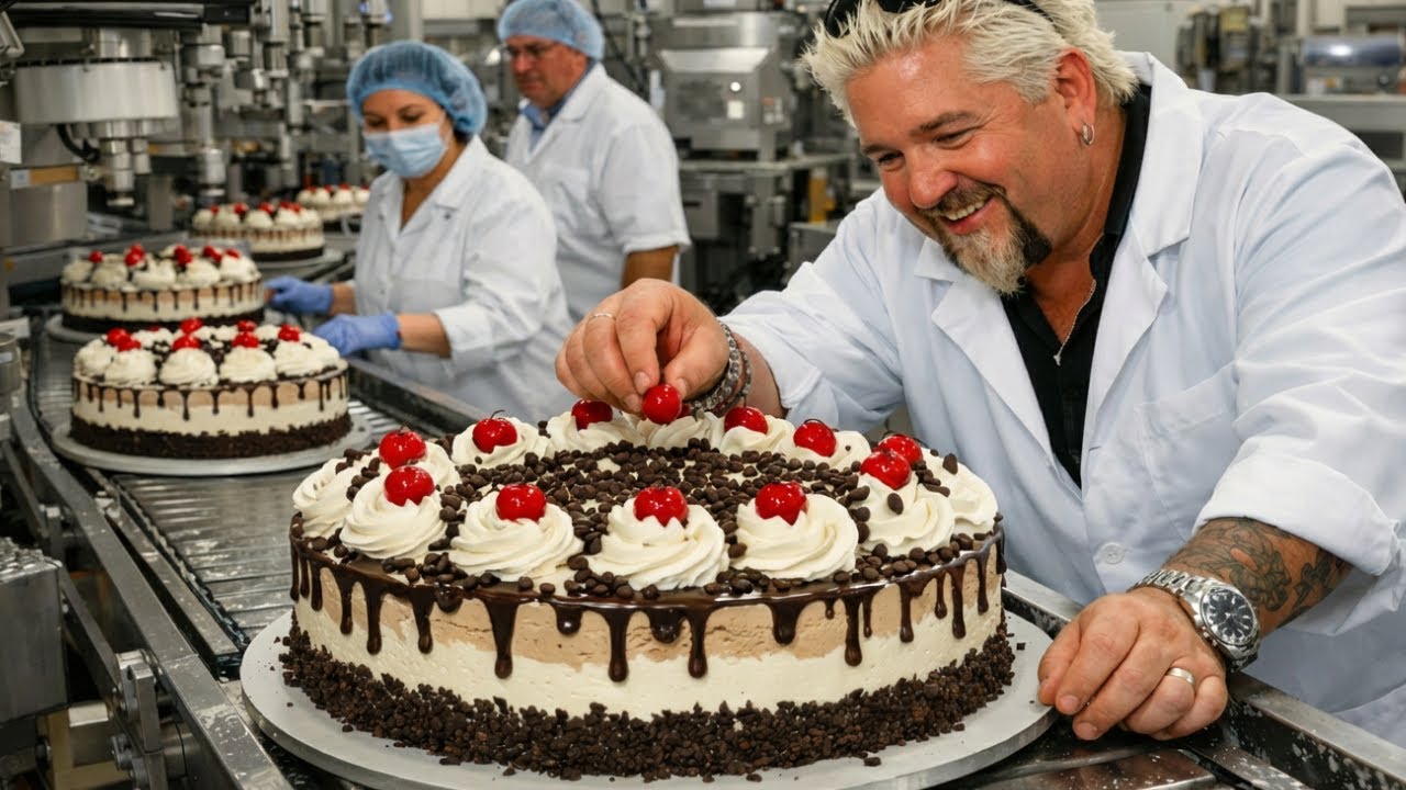 Inside the Ice Cream Cake Factory: A Cool Dessert for American ...