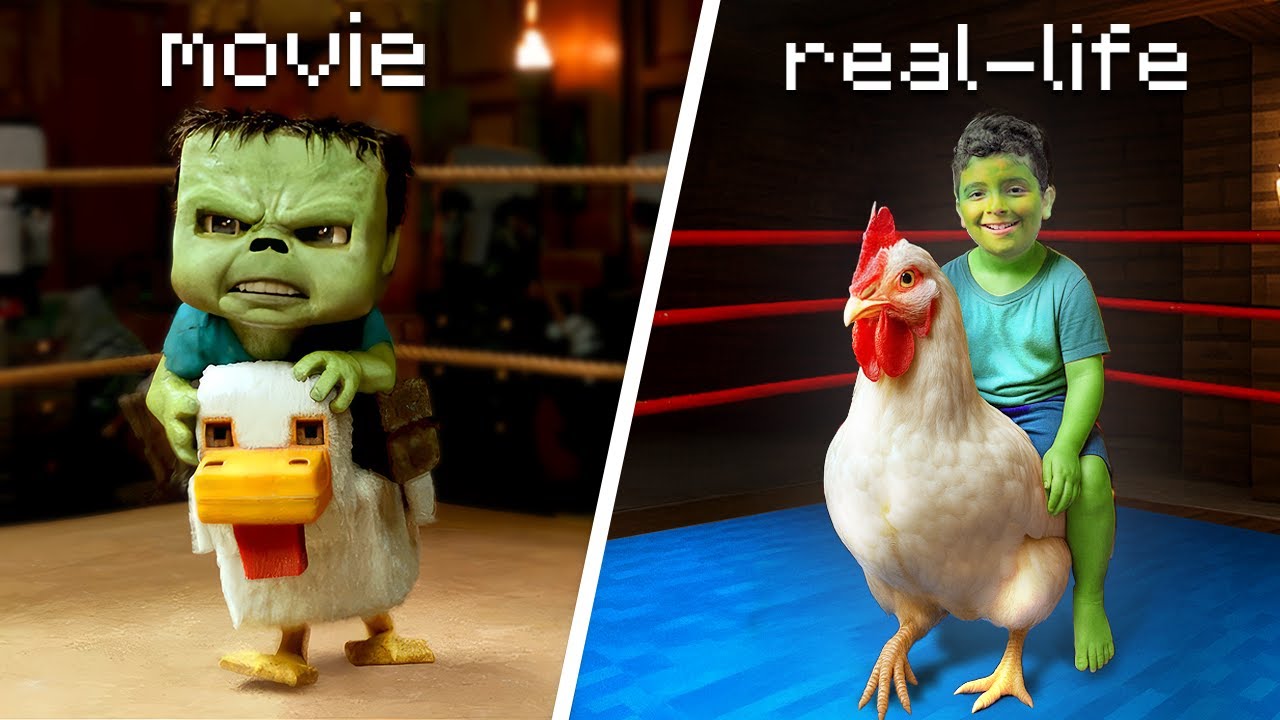 Minecraft Movie IN REAL LIFE - YouTube