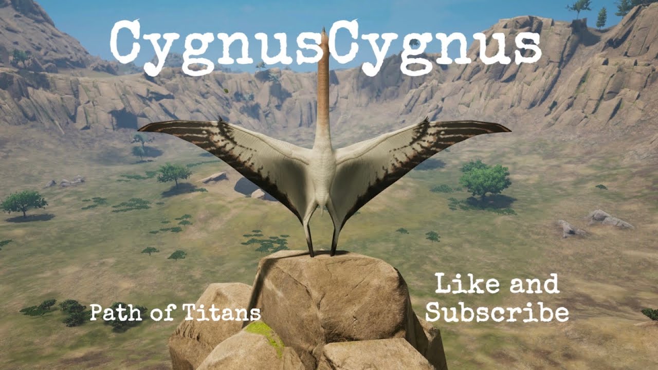 Path of Titans - Quetzalcoatlus can fish! - YouTube