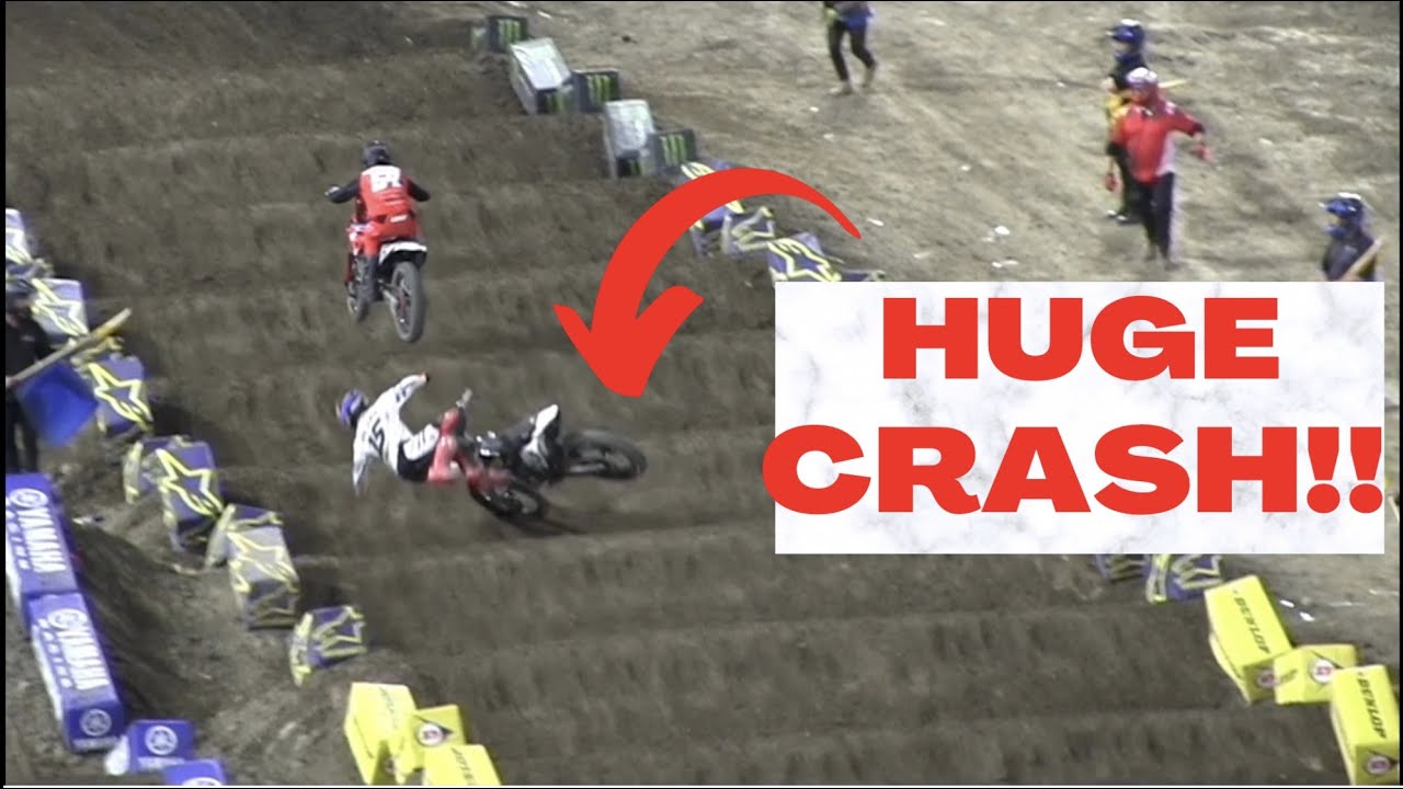 Dean Wilson A-3 Supercross. BIGGEST WHOOPS OF THE SEASON. - YouTube