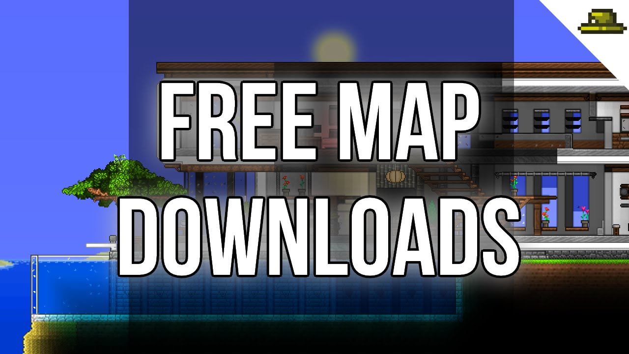 Free Terraria Map Downloads! - YouTube