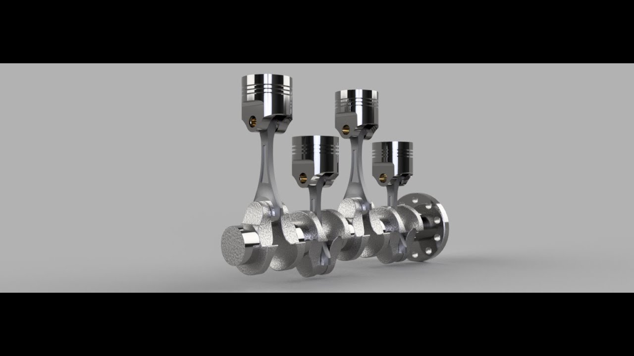 how to assemble engine in fusion 360 - YouTube