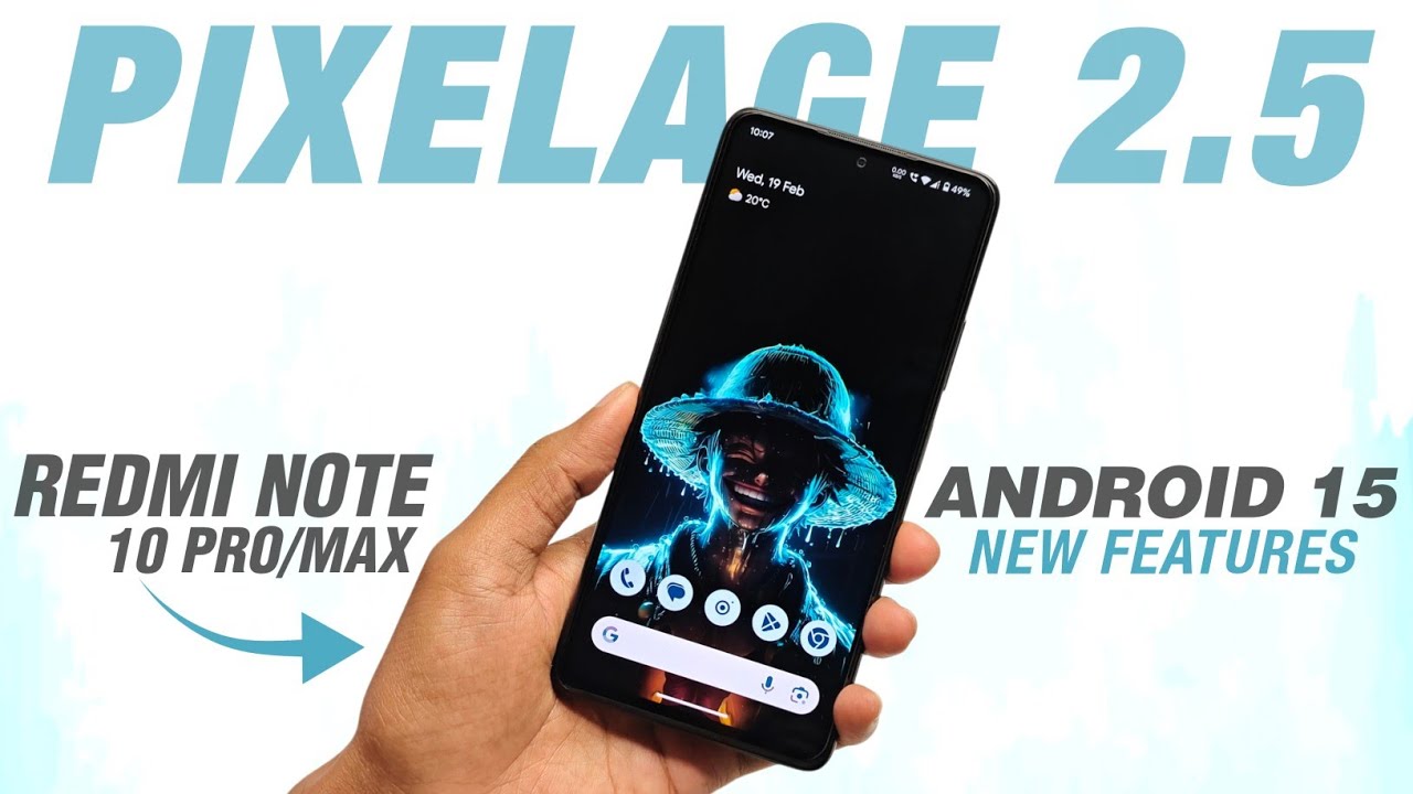 Project Pixelage 2.5 Official For Redmi Note 10 Pro/Max | Android 15 | New Feature & Security ...