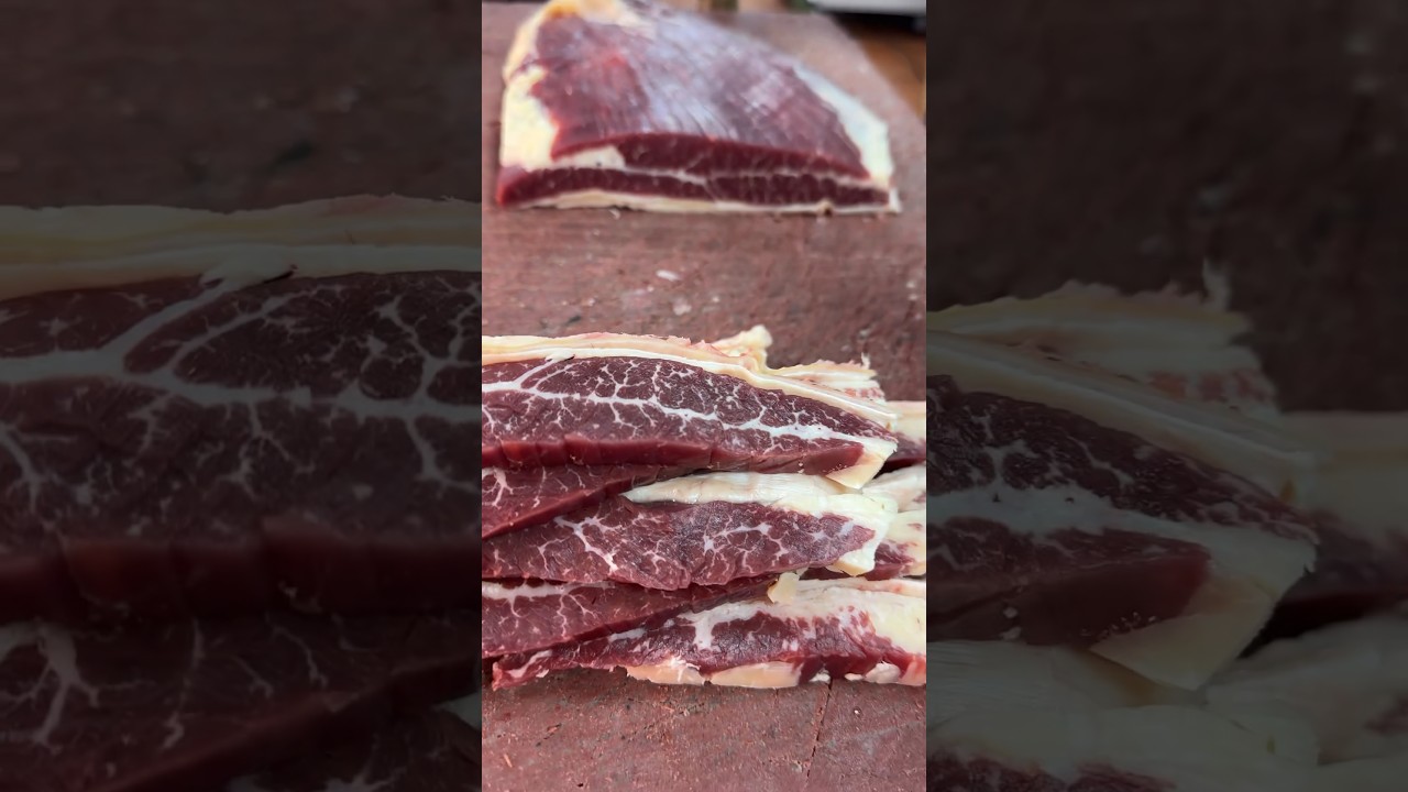 Vacío de vaca partido al estilo AS - YouTube