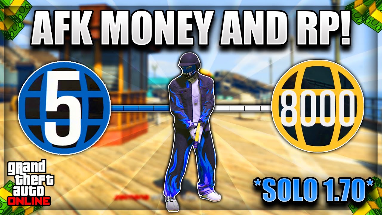 *SOLO* BEST AFK MONEY & RP METHOD IN GTA 5 ONLINE 1.70! GTA Make ...