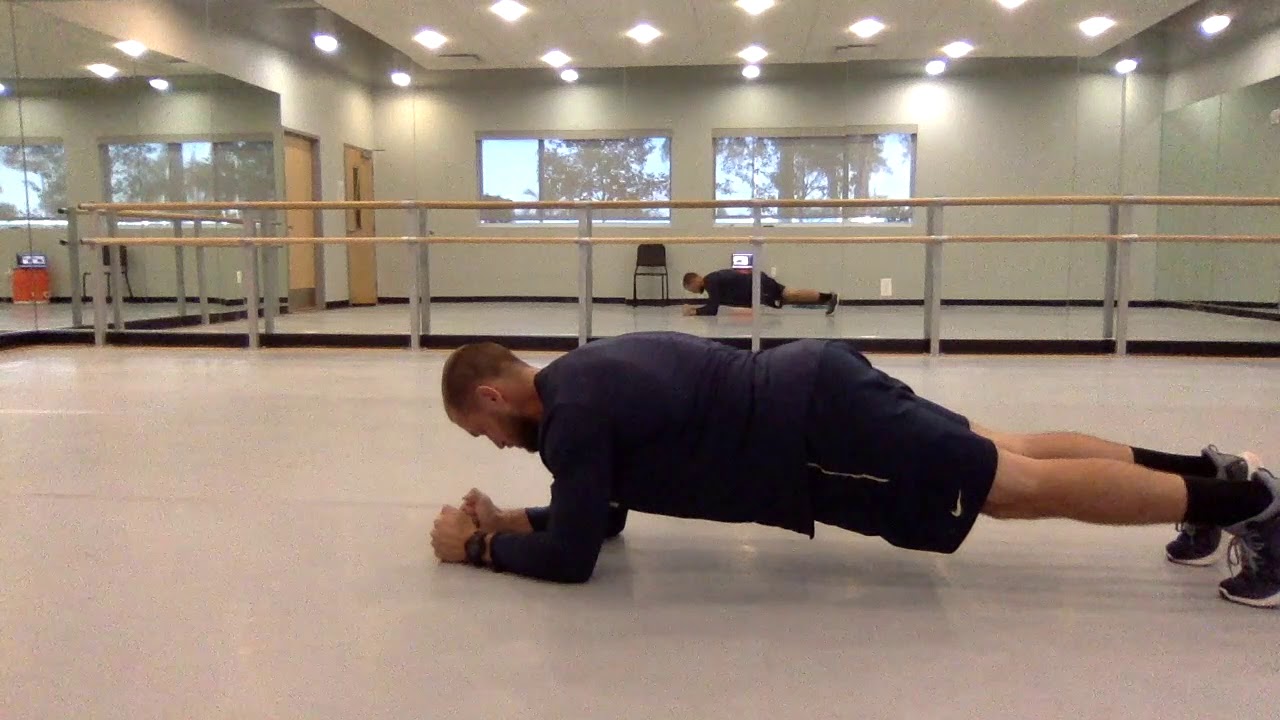 Prone Plank to Push Up - YouTube