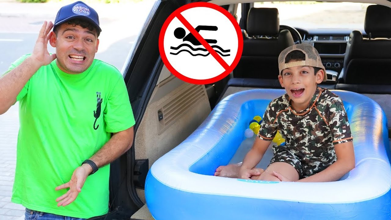 Jason Rules of Behavior and Safety in the Car and Pool - YouTube