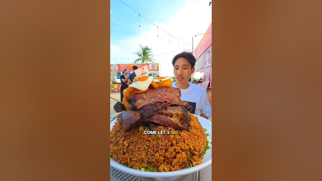 7KG Heart Attack Fried Rice Challenge! #foodchallenge - YouTube