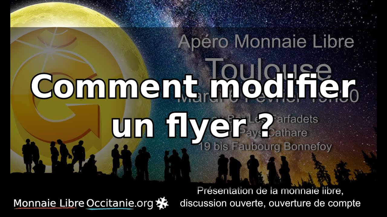 Tuto inkscape : modification d'un flyer (débutant) - YouTube