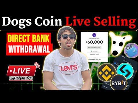 🔴 Dogs Coin Live Selling & Withdrawal || Dogs Airdrop Listing || Dogs ...