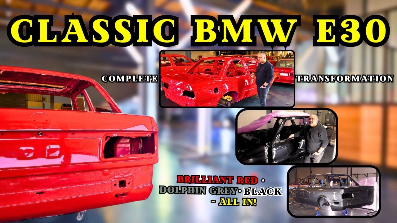 BMW E30 Restoration Reveal | Flawless Paint & Polish After Full Bodywork Transformation! - YouTube