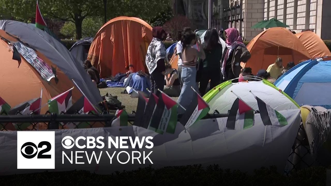 Columbia University student protests continue for 9th consecutive day ...