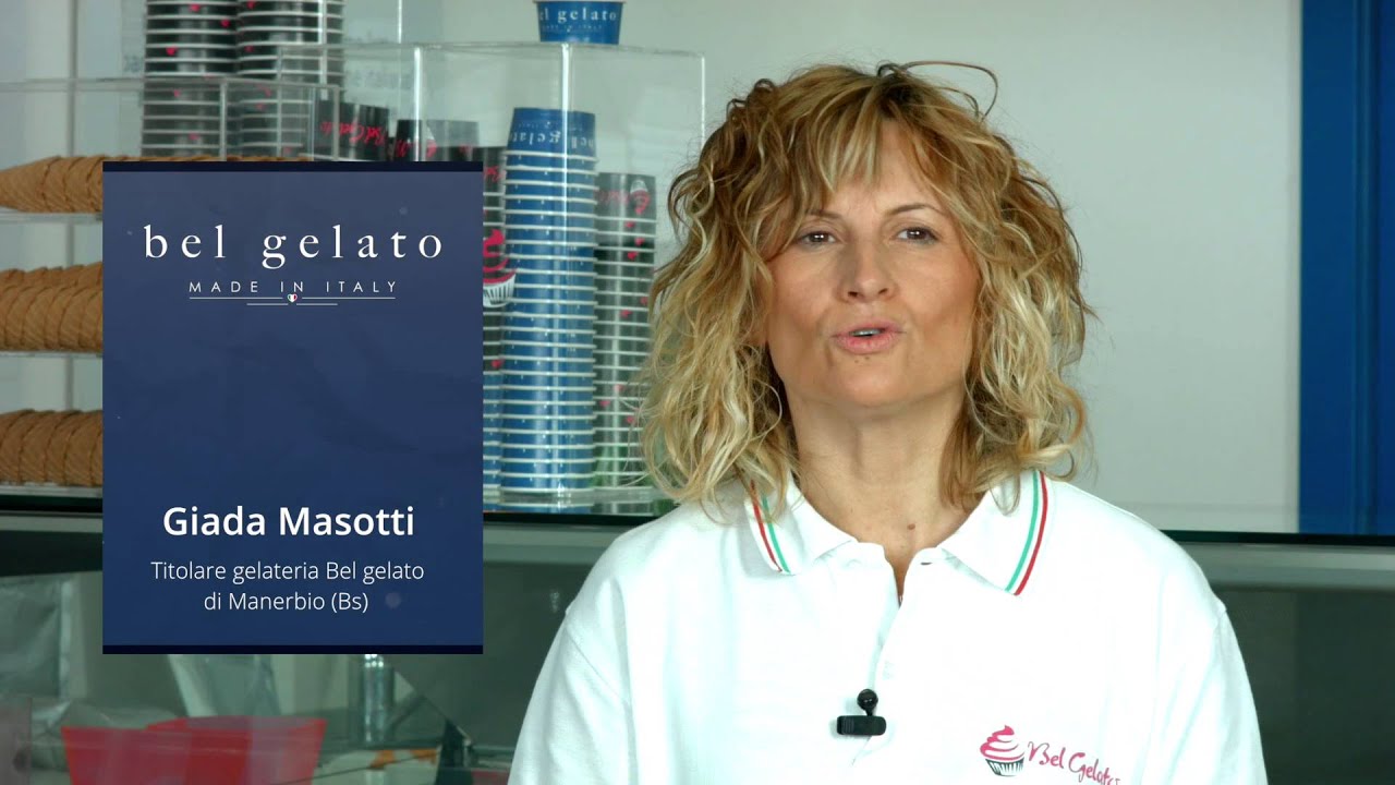 Giada Masotti Titolare di una gelateria in franchising Bel gelato - YouTube