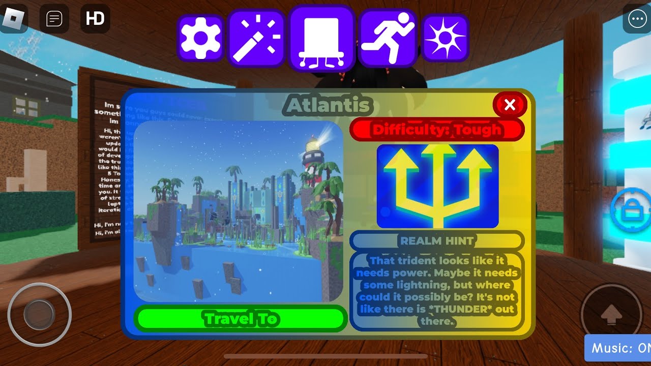 How To Get (REALM) Atlantis - Roblox Find The Tophats - YouTube