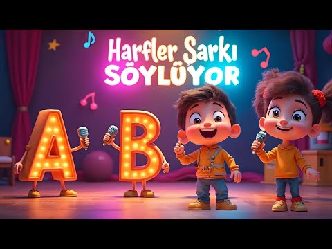 Harfler Şarkı Söylüyor - Eğlenceli Çocuk Şarkısı