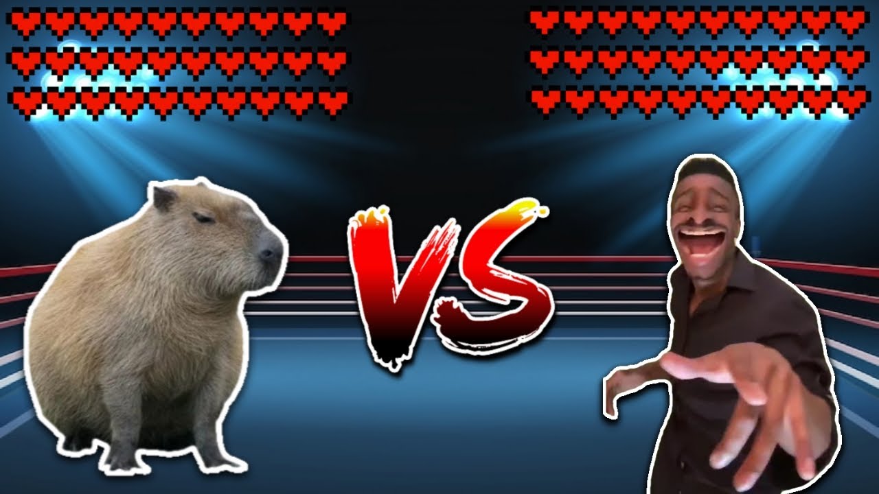 Capybara vs That One Guy! Meme battle - YouTube