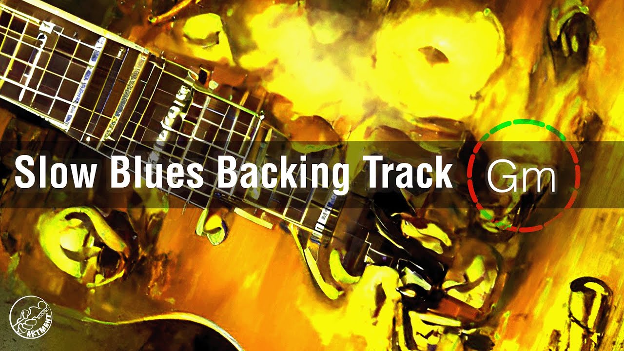 Slow Blues Backing Track in G Minor - YouTube