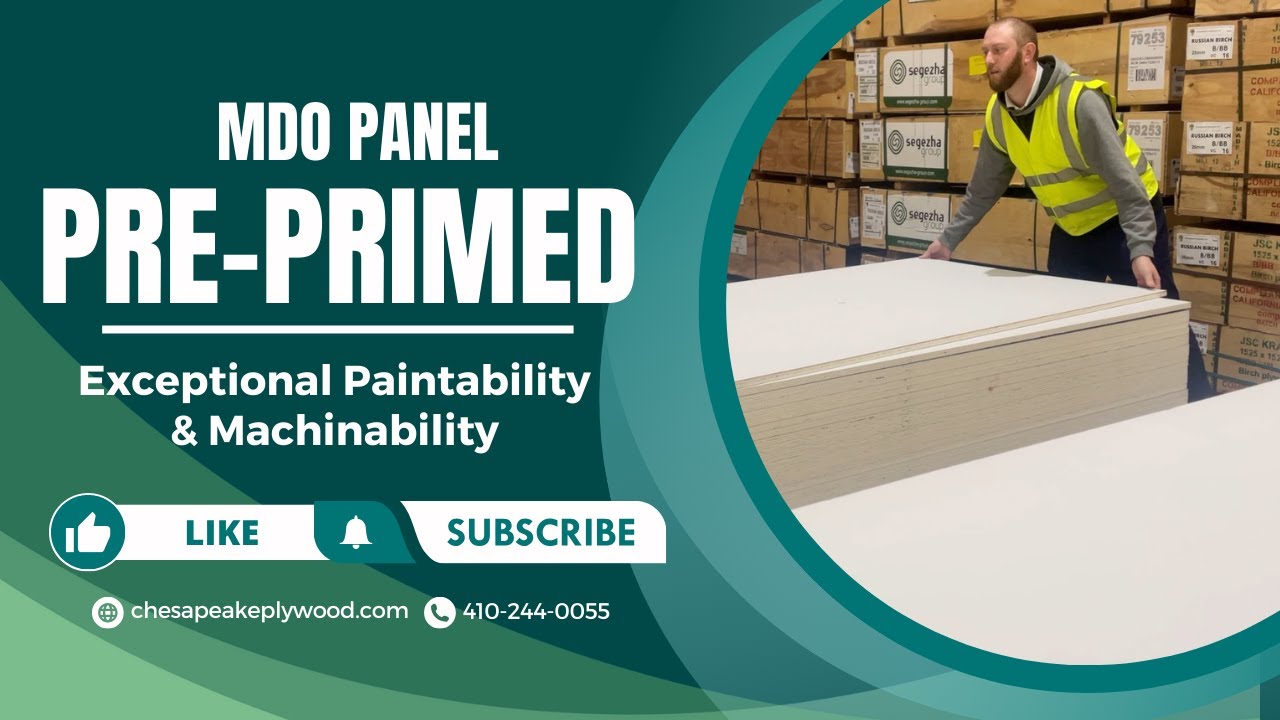 Best For Woodworking and Construction Plywood Panels! - MDO - YouTube