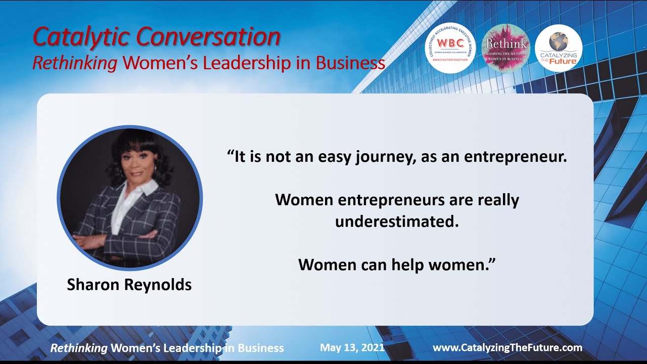 Catalytic Conversation with Sharon Reynolds (2021-04-08) - YouTube