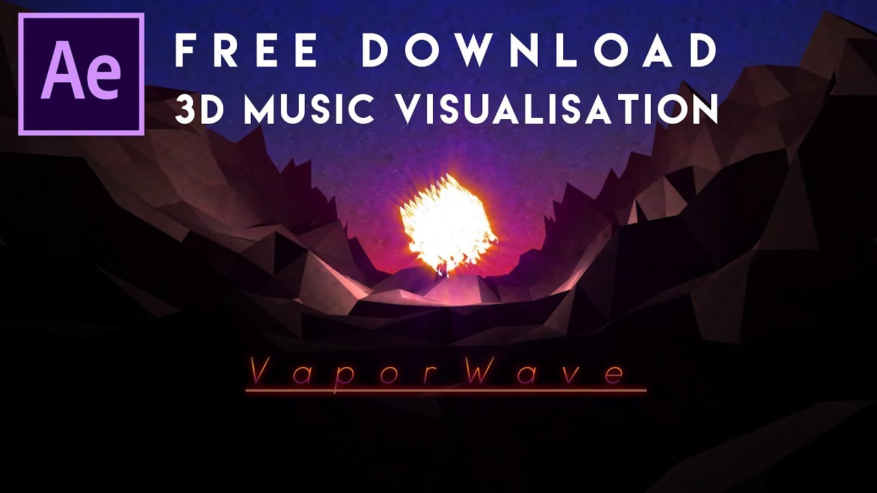 FREE VISUALISATION TEMPLATE [After Effects + Trapcode] - YouTube