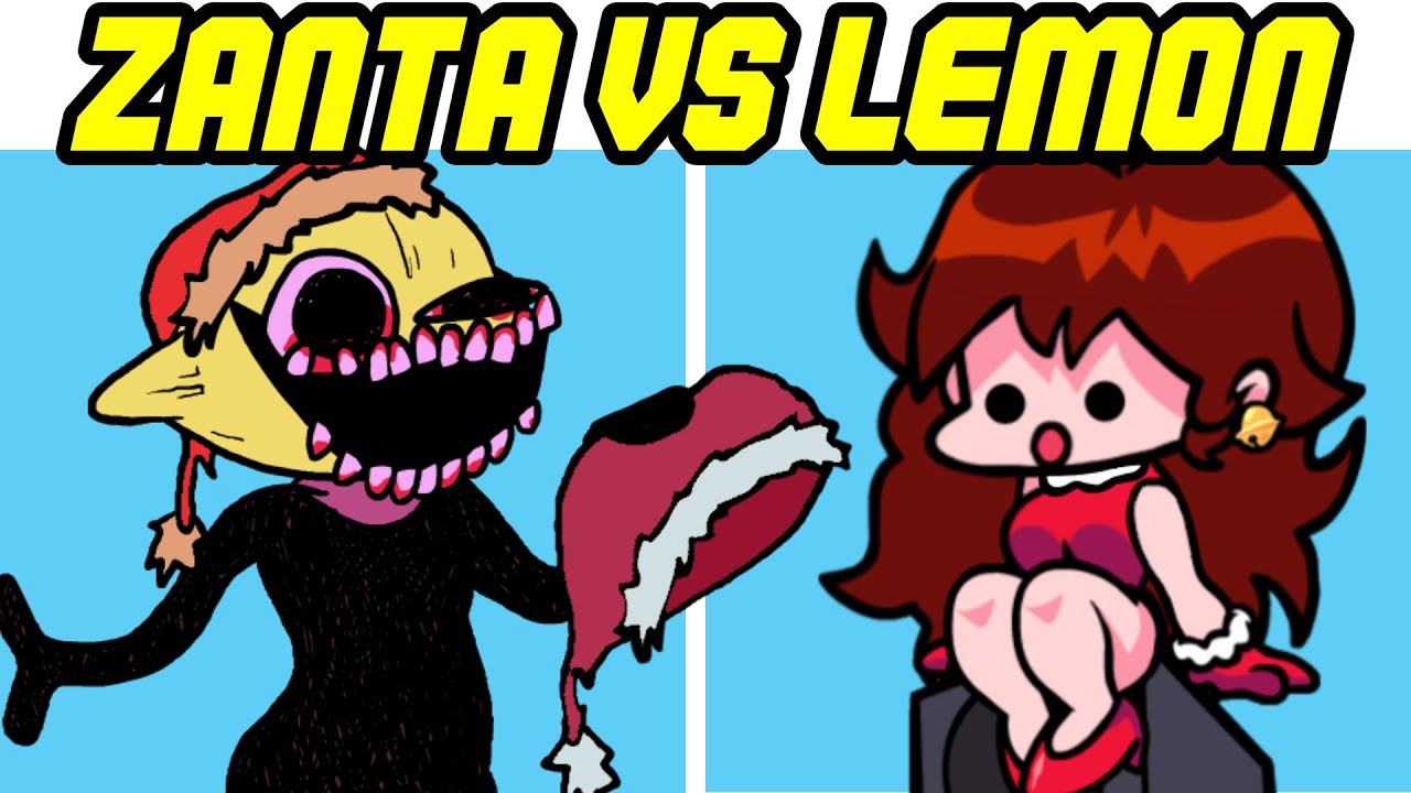 Friday Night Funkin' VS Zanta but Lemon Demon Sings (FNF Mod) - YouTube