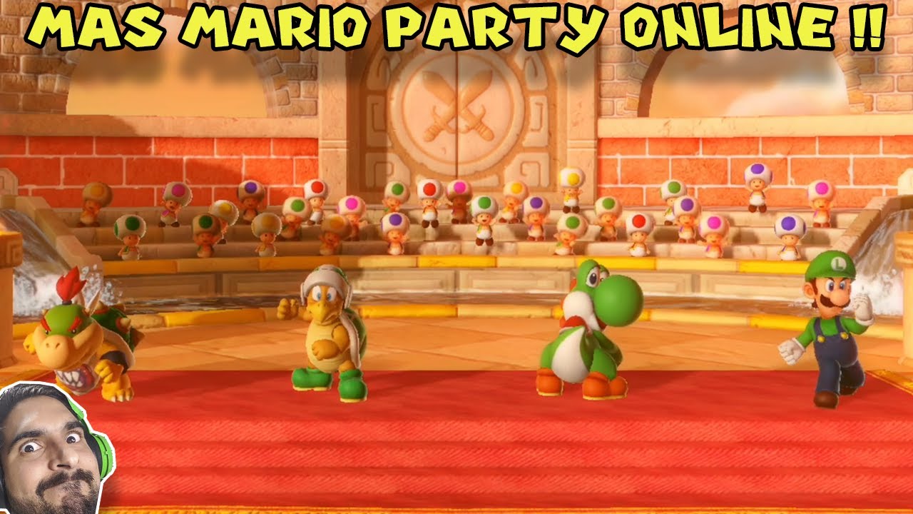 MAS MARIO PARTY ONLINE !! - Super Mario Party con Pepe el Mago (#2 ...
