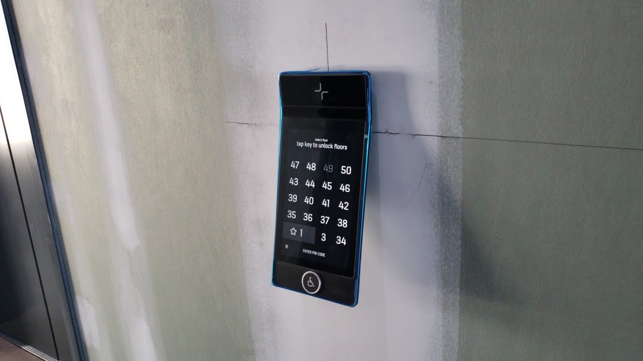 Amazing New KONE Destination Traction Elevators @ 320 South Canal ...