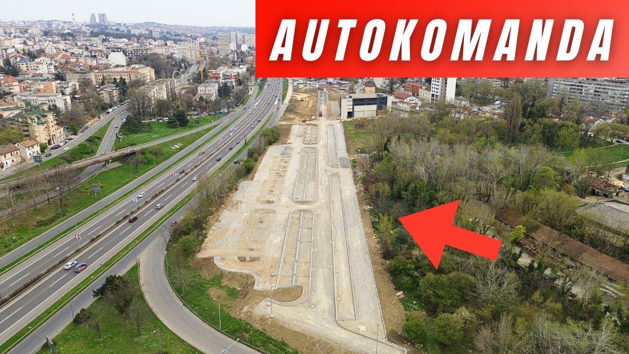 JAVNI PARKING NA AUTOKOMANDI GOTOV DO LETA - YouTube
