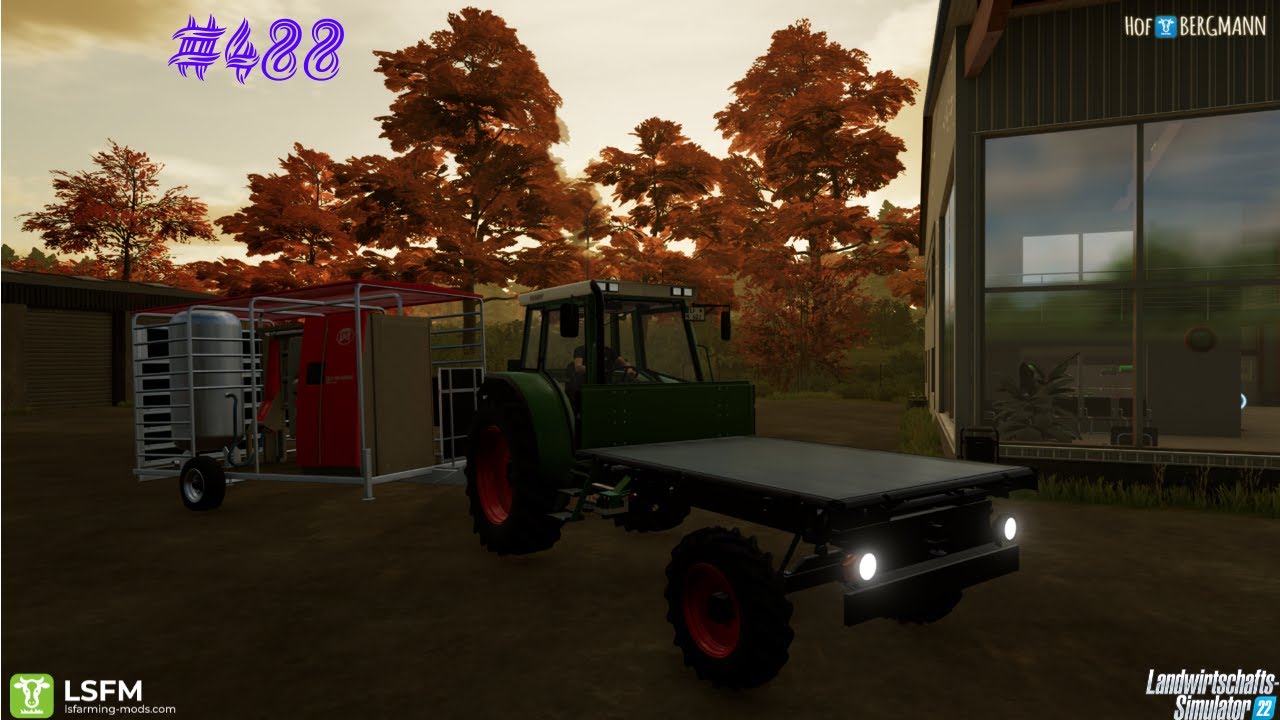 LS 22 Hof Bergmann #488- Ein bisschen Geld verdienen - YouTube