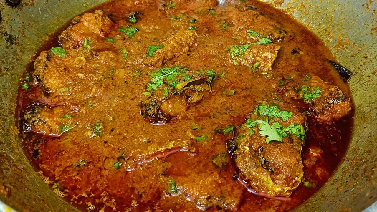 MASALA FISH CURRY RECIPE | Rohu Fish Curry Village Style | Easy Fish ...