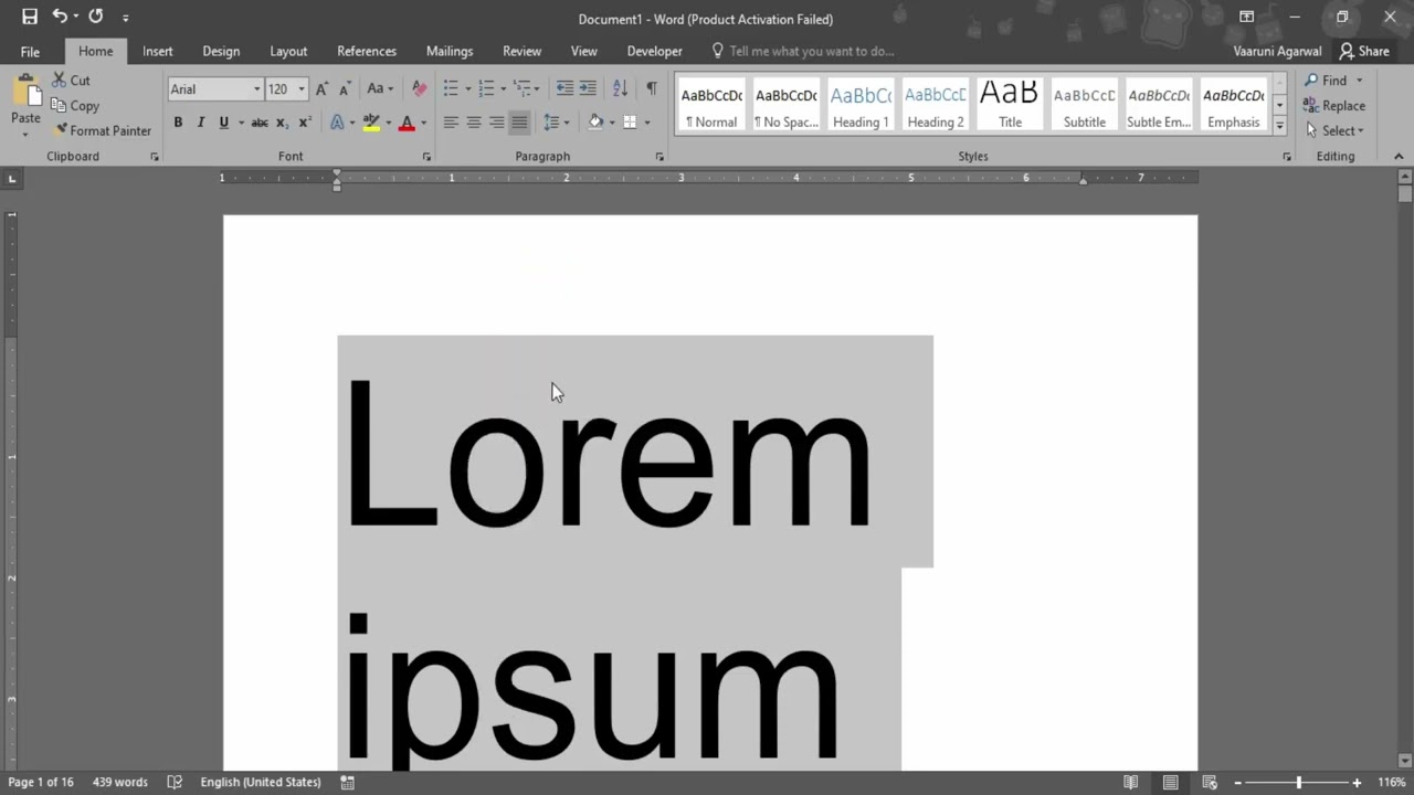 How To Change FONT Size In Microsoft Word YouTube How To Change FONT Size In Microsoft Word YouTube