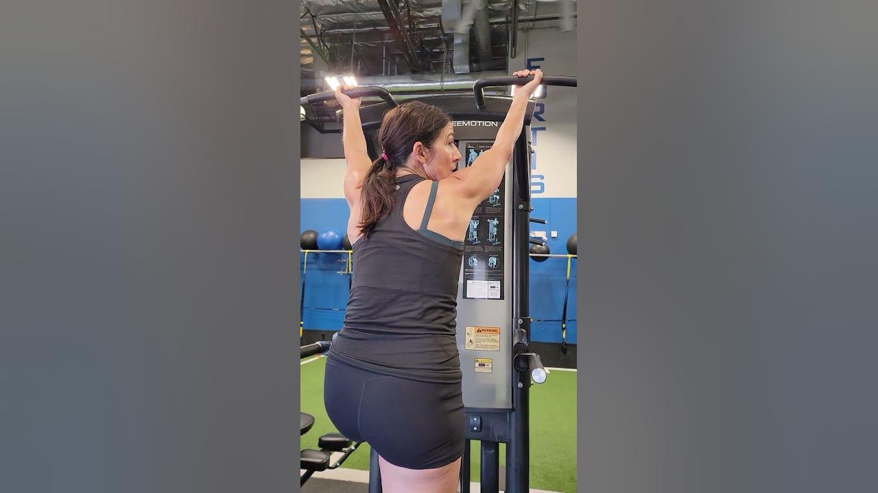 Assisted Pull Ups Age 60 Youtube