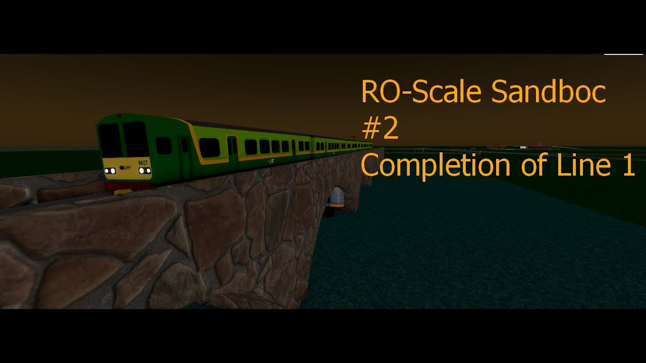 RO-Scale Sandbox Completion of line 1 - YouTube