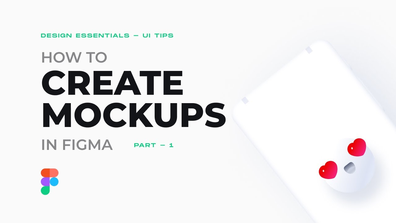 HOW TO CREATE PHONE MOCKUP in Figma | Design Essentials - UI Tips - YouTube
